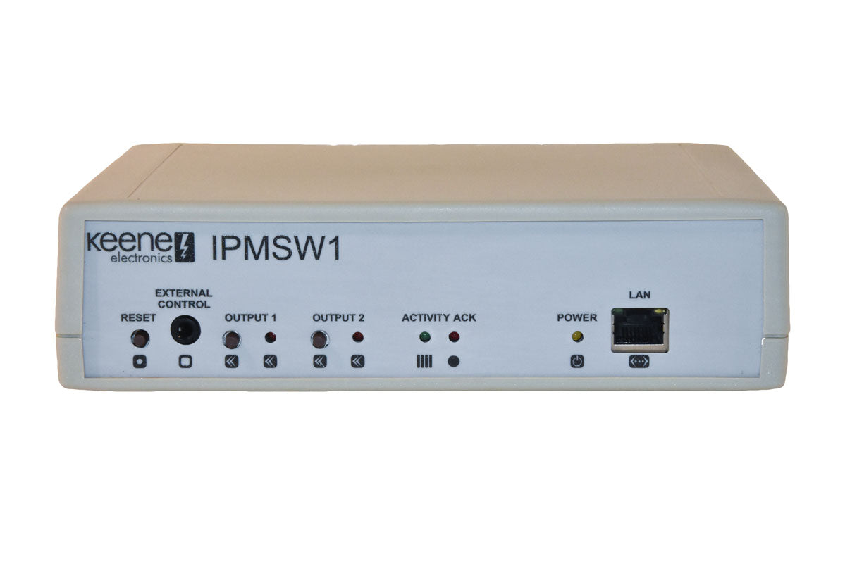 Two Output IP Ethernet Remote Mains Power Switch with Ping – K2Audio