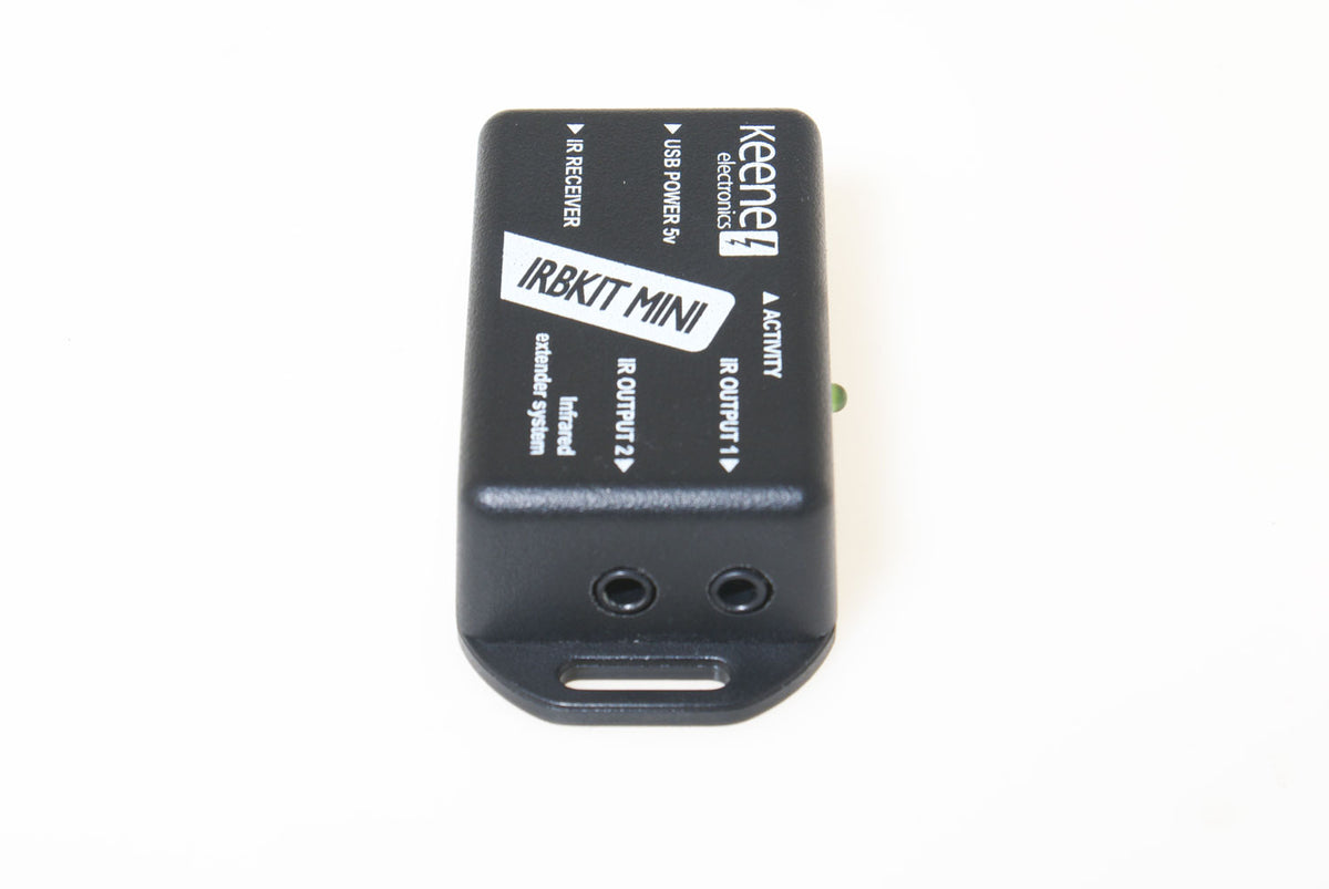 IRBKIT Mini Infrared Extender Complete Kit with white panel mount rece ...